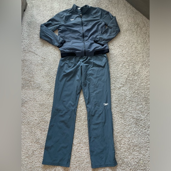 Speedo | Jackets & Coats | Speedo Mens Speedo Tracksuit Warm Up Full ...